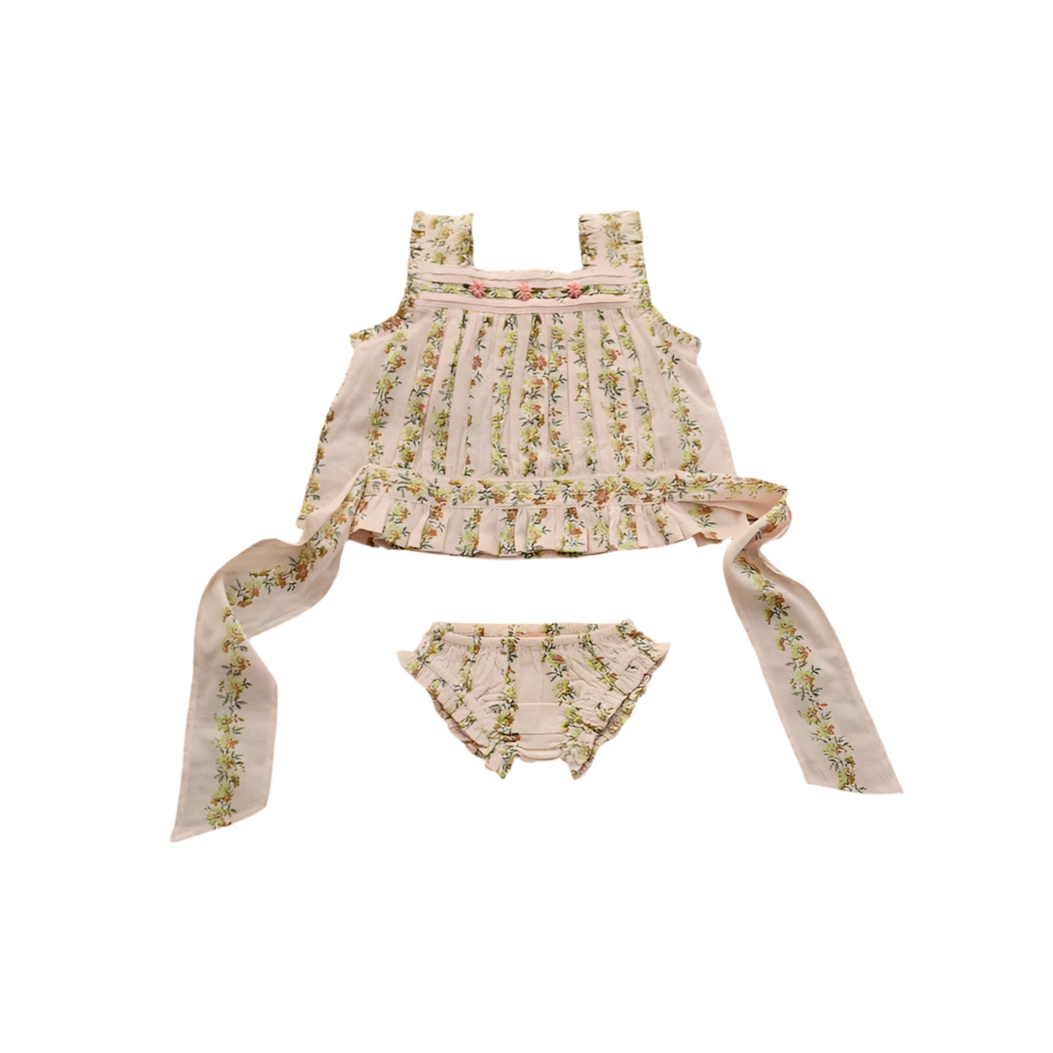 Printed Top & Bloomer Set | Farandole